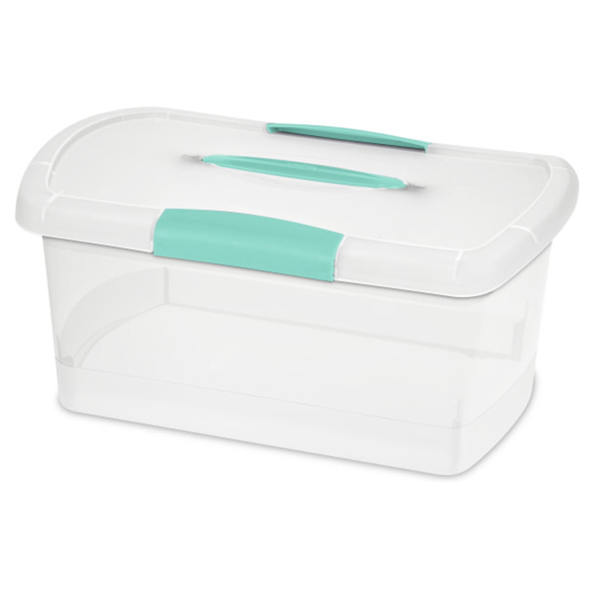 Sterilite Medium Nesting ShowOffs, Stackable Storage Bin with Latch Lid ...