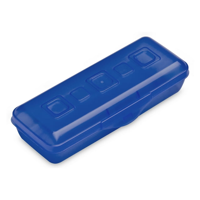Sterilite, Mini Pencil Box, Cobalt Tint - Walmart.com