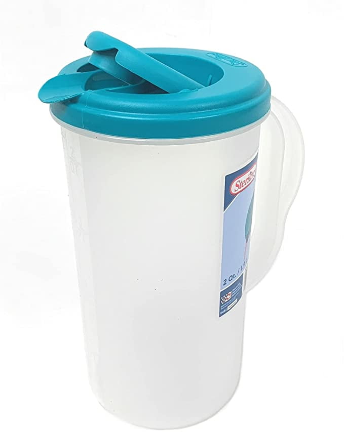 Sterilite Pitcher (Blue-Green / 2 Qt.-1.9L) - Walmart.com