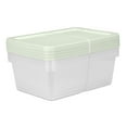 Sterilite, 12 Quart Clear Storage Bin, Snap-on Lid Storage Container ...