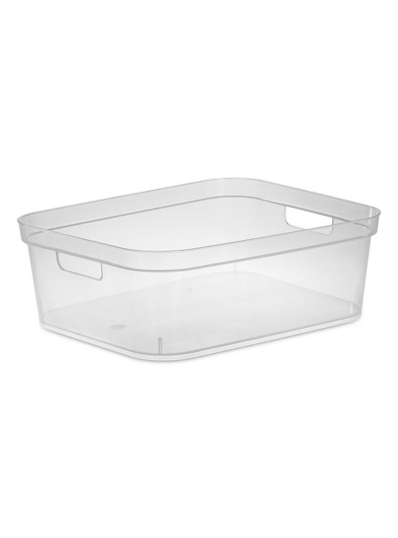 Clear Storage Bins in Plastic Storage Bins & Boxes - Walmart.com