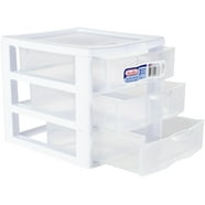 Sterilite Plastic Stackable Storage Drawer Box, Modular Closet ...
