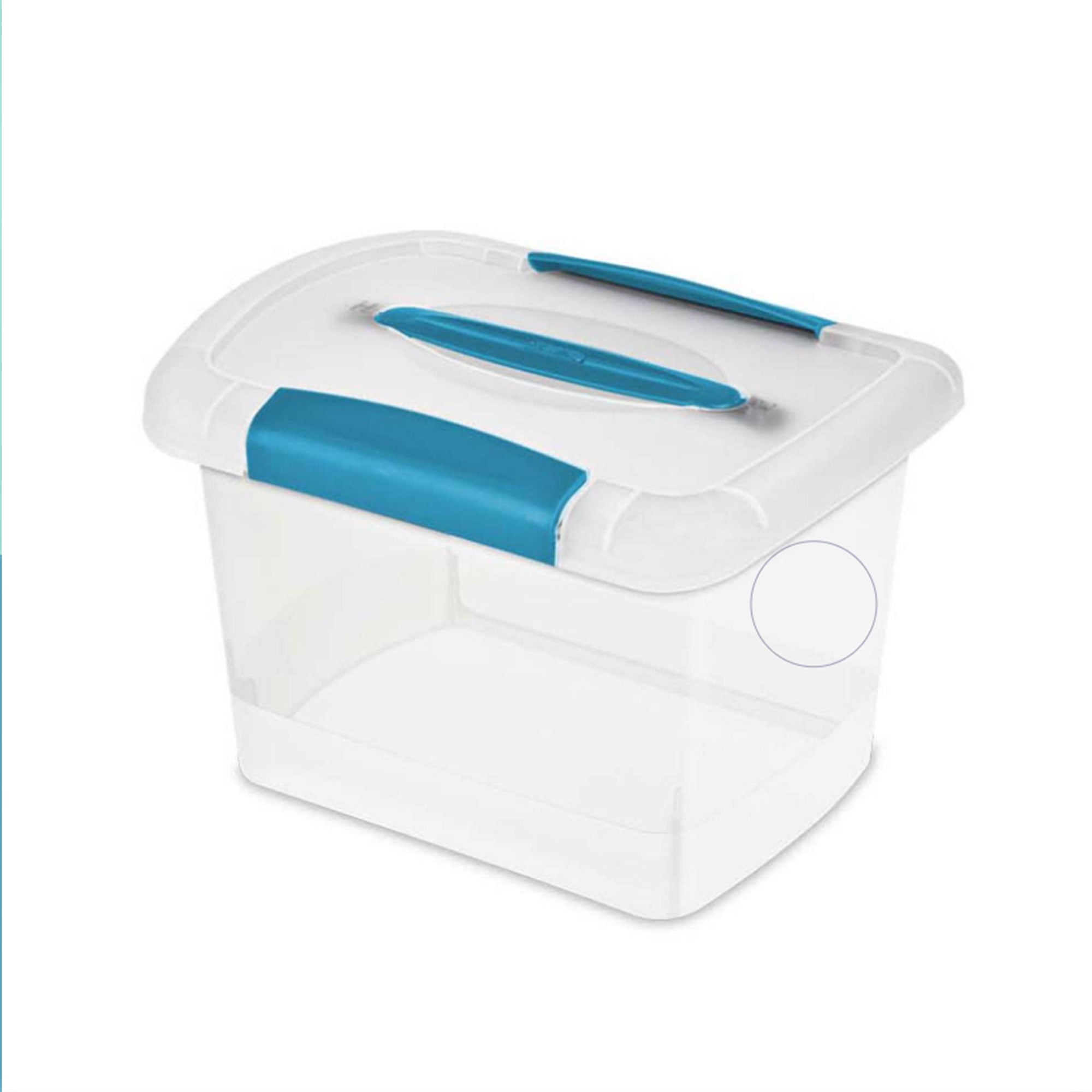 Sterilite Small Nesting ShowOff Stackable Storage Bin with Latching Lid ...