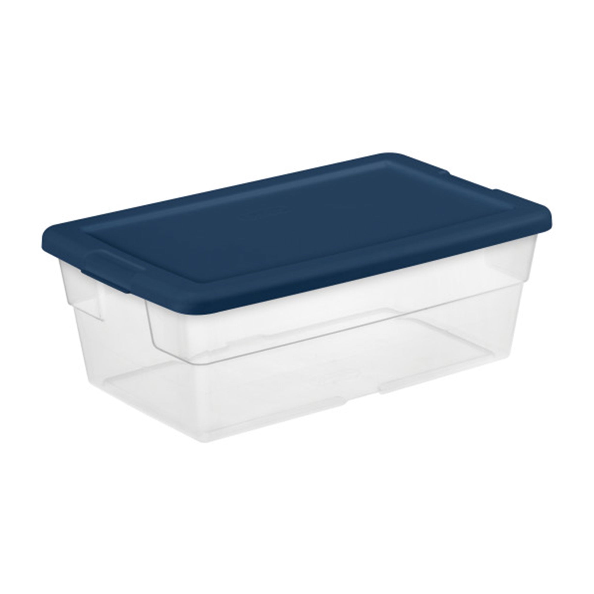 Sterilite Stackable 6 Quart Storage Box Container, Clear (30 Pack ...