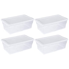 Sterilite Shoe Boxes