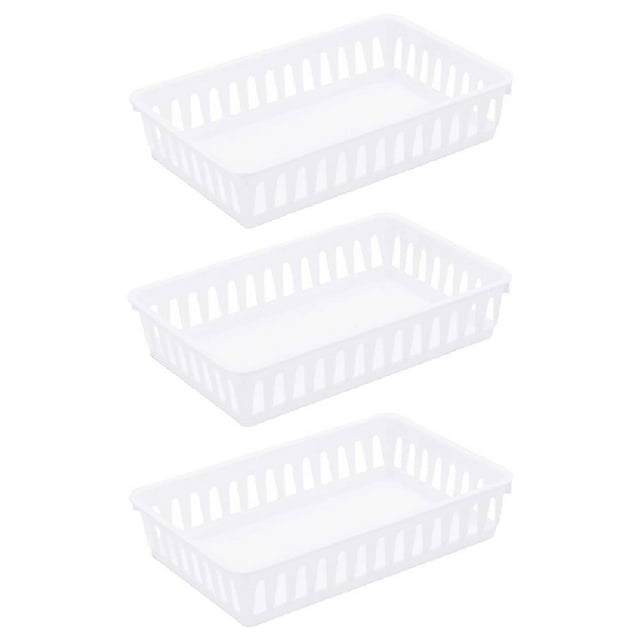 Sterilite Stackable Organizer Storage Tray for Small Items, Plastic ...