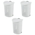 Sterilite Ultra™ Wheeled Hamper, Plastic Laundry Hamper with Wheels for ...