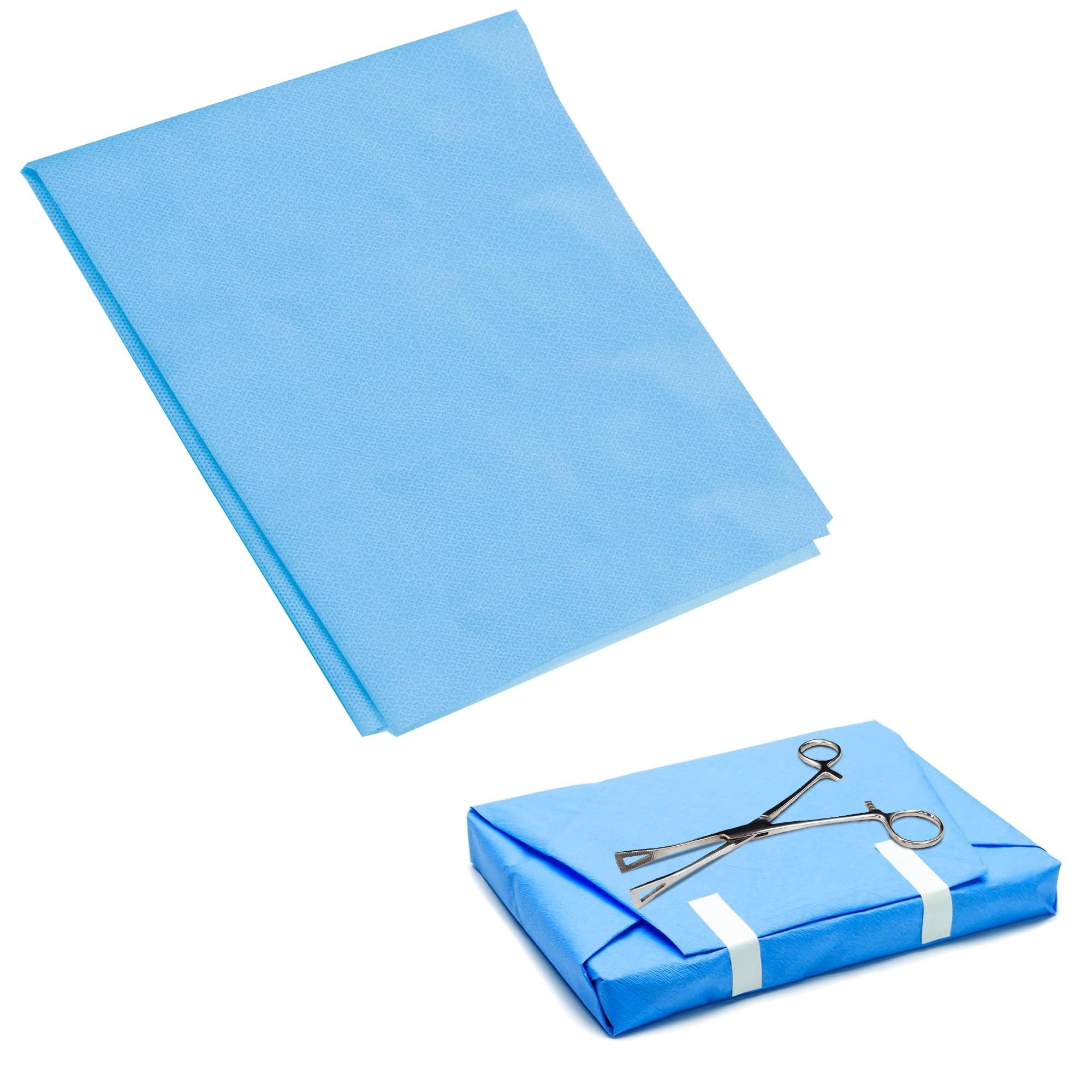 Sterilization Wrap 45" x 45" Case of 48 Dual Layer Wraps for Instrument ...