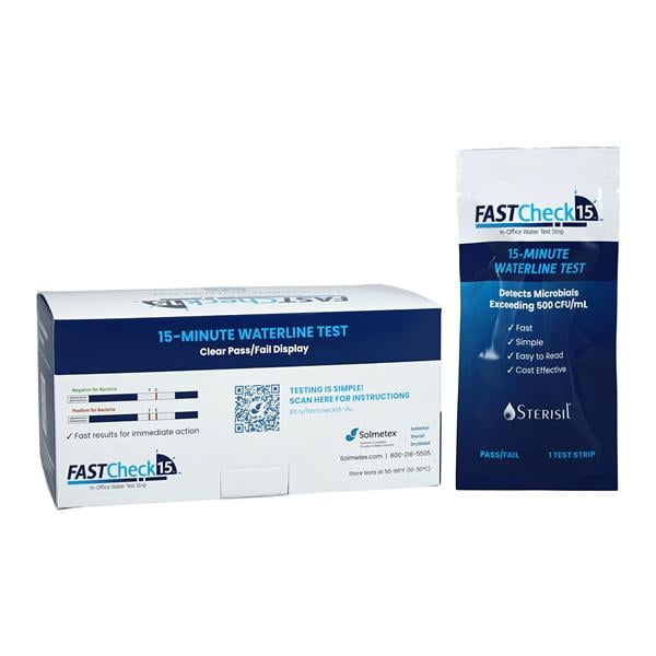 Sterisil FC15-6 Sterisil® FastCheck 15® In-Office Water Test Strip ...
