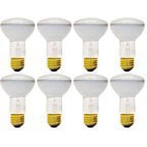 Sterl Lighting - Pack Of 8 R20/FL Frosted Flood Light Bulb Incandescent ...