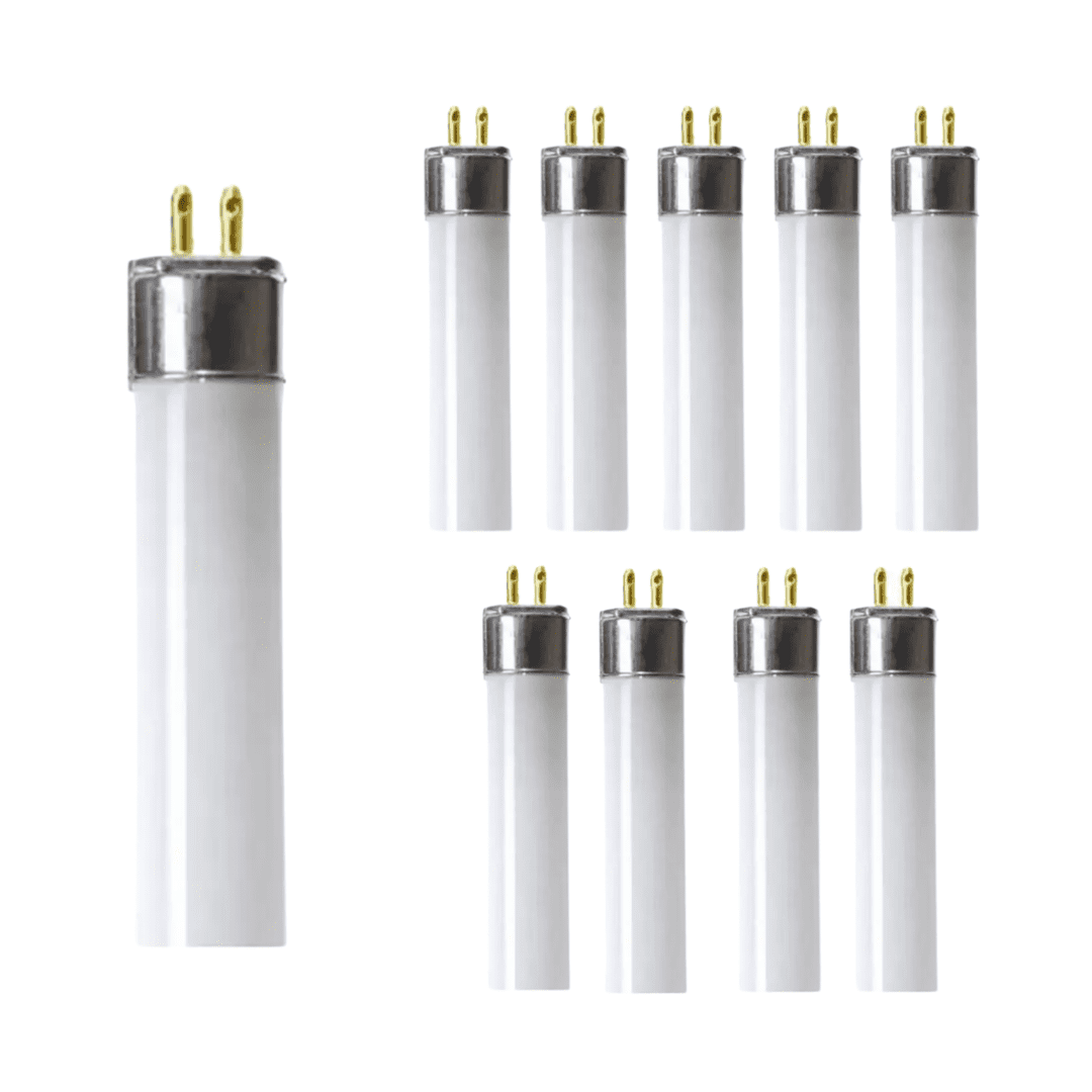 Sterl Lighting - Pack of 10 T8 24 Inch Straight Fluorescent Tube Light ...