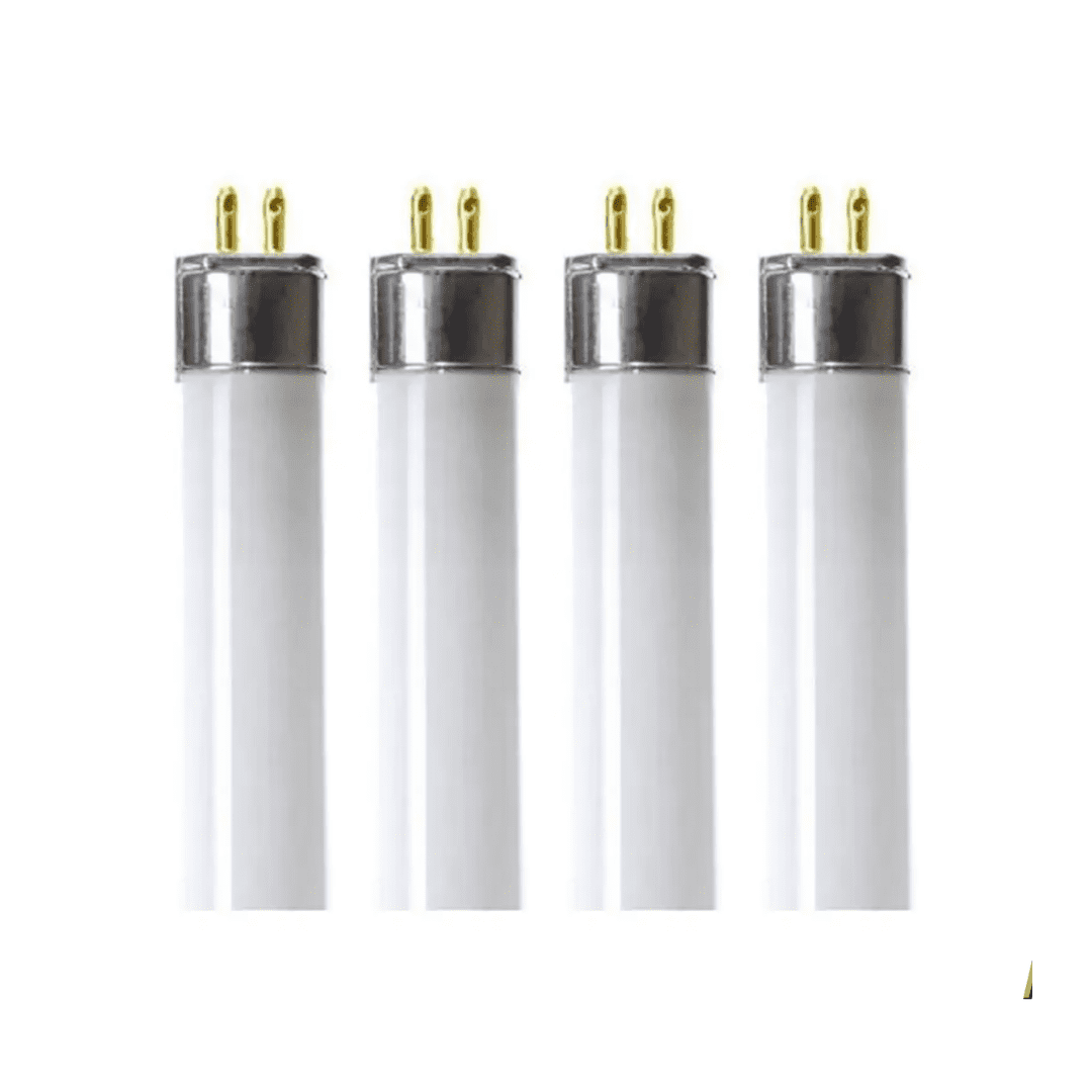 Sterl Lighting - Pack of 4 T8 Straight Fluorescent Tube Light Bulb, 15 ...