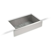 "Ruvati 57"" Undermount Single Basin Stainless Steel Kitchen Sink ...