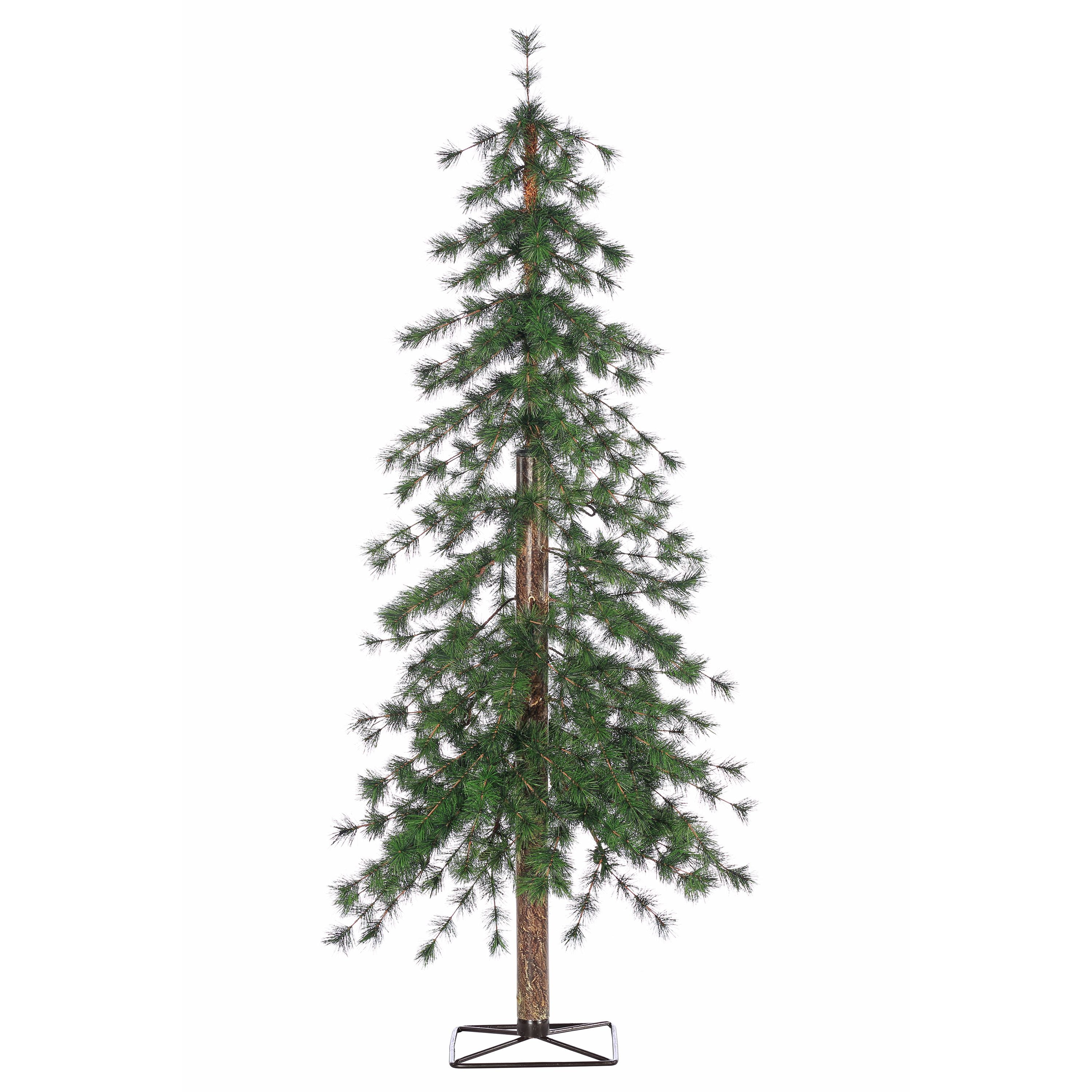 Sterling 5 ft. Pre Lit Clear UL Hard Needle Rustic Alpine Tree ...
