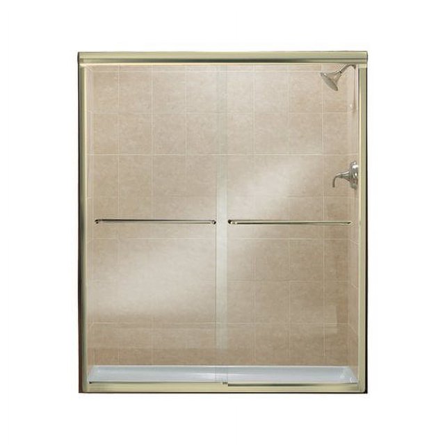 Sterling 5475-59 Finesse 70-1/16" High X 59-5/8" Wide Sliding Frameless Shower Door - - Walmart.com