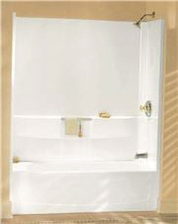 Sterling 71044100 Performa 60-1/4" X 60" X 30" Vikrell Shower Wall Set ...