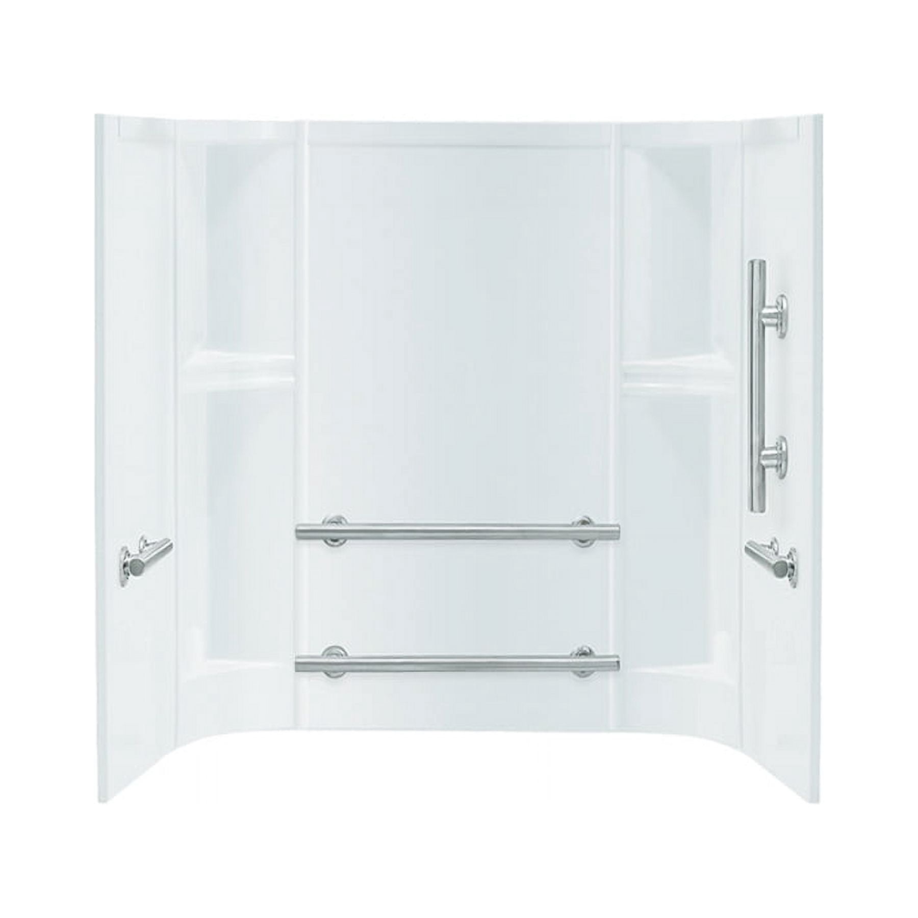 Sterling 71244123-0 Accord Vikrell Bathtub Wall Surround, White ...