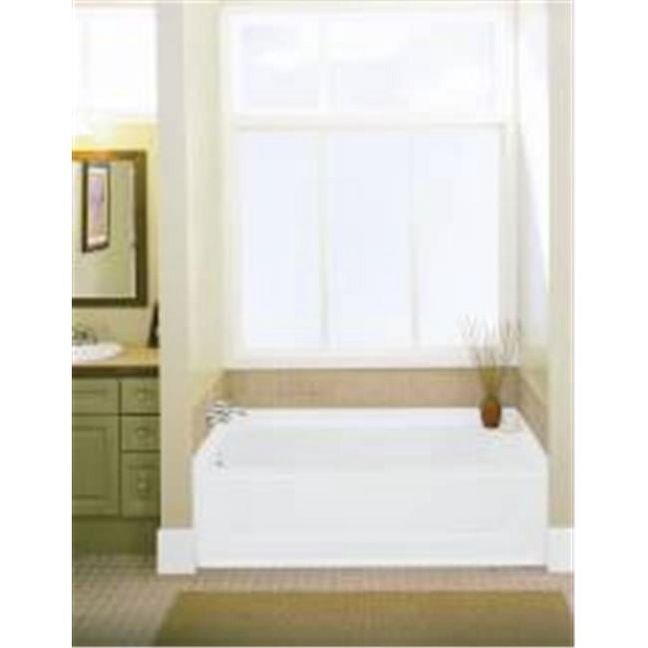 Sterling Bath Tub Vikrell Right Hand Outlet 60 In. White - Walmart.com