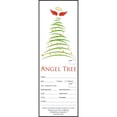 Sterling Gifts Christmas Tree Angel Tree Tags Pkg of 100 Anonymous ...