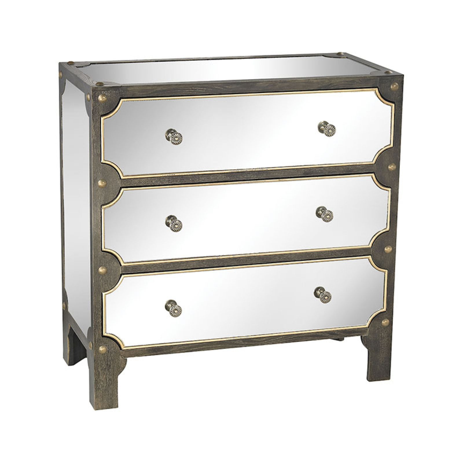 Sterling Jules Mirrored Chest - Walmart.com