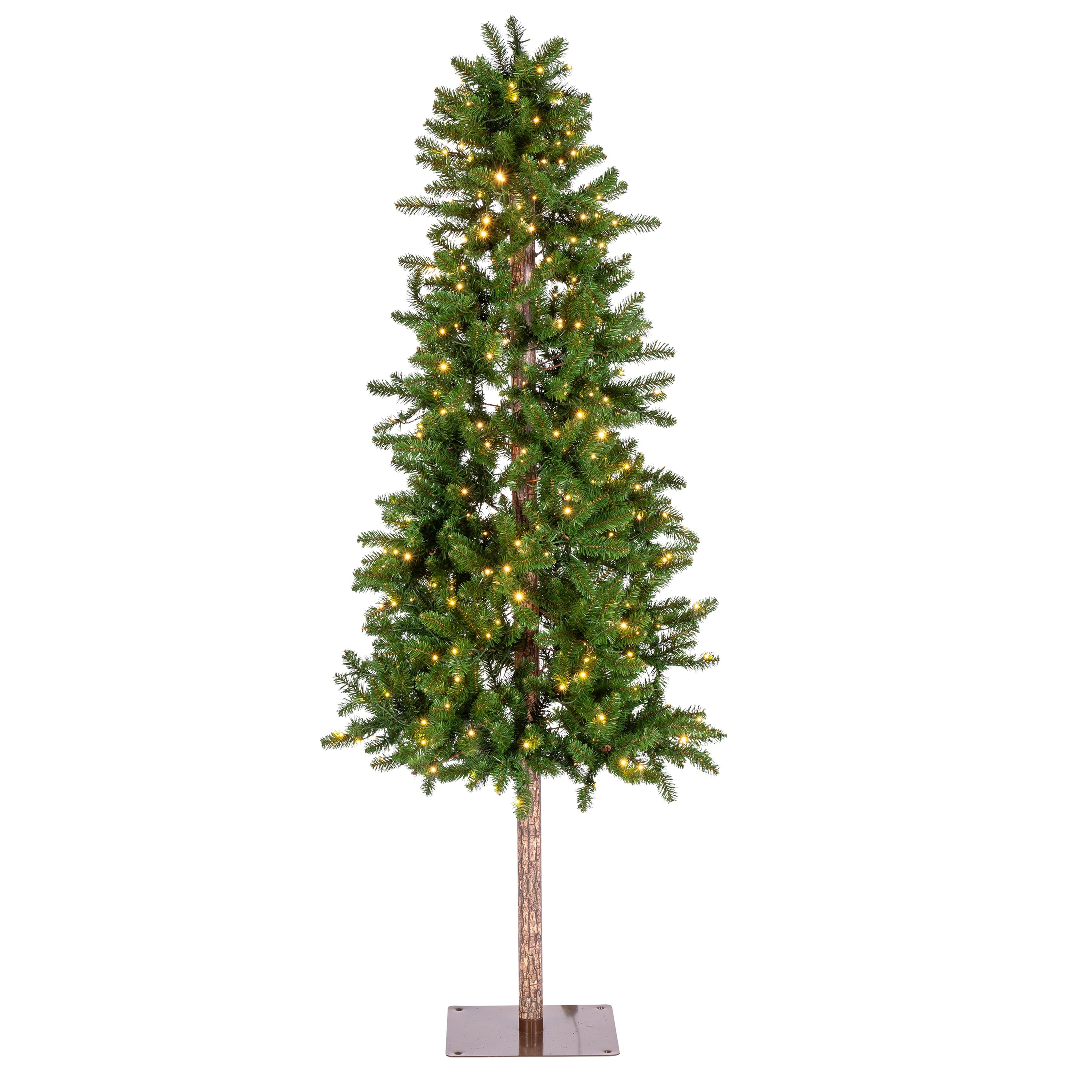 Sterling Magnificent 7 Foot Prelit Alpine Tree - Walmart.com