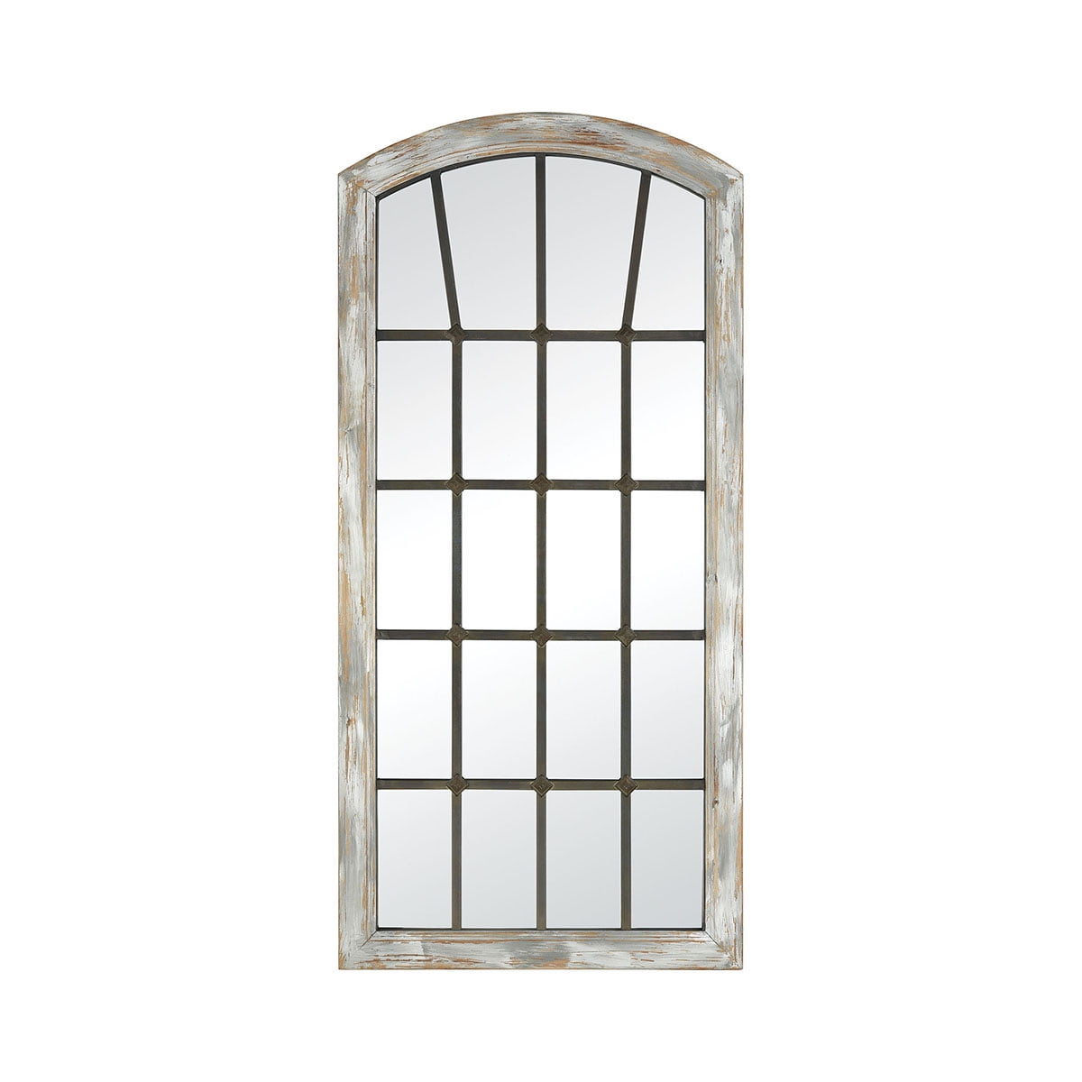 Sterling Old Capulet Wall Mirror in Distressed Grey Finish 3138-419 ...