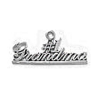 Sterling Silver #1 Grandma in Cursive Mother's Day Charm Item #734 ...