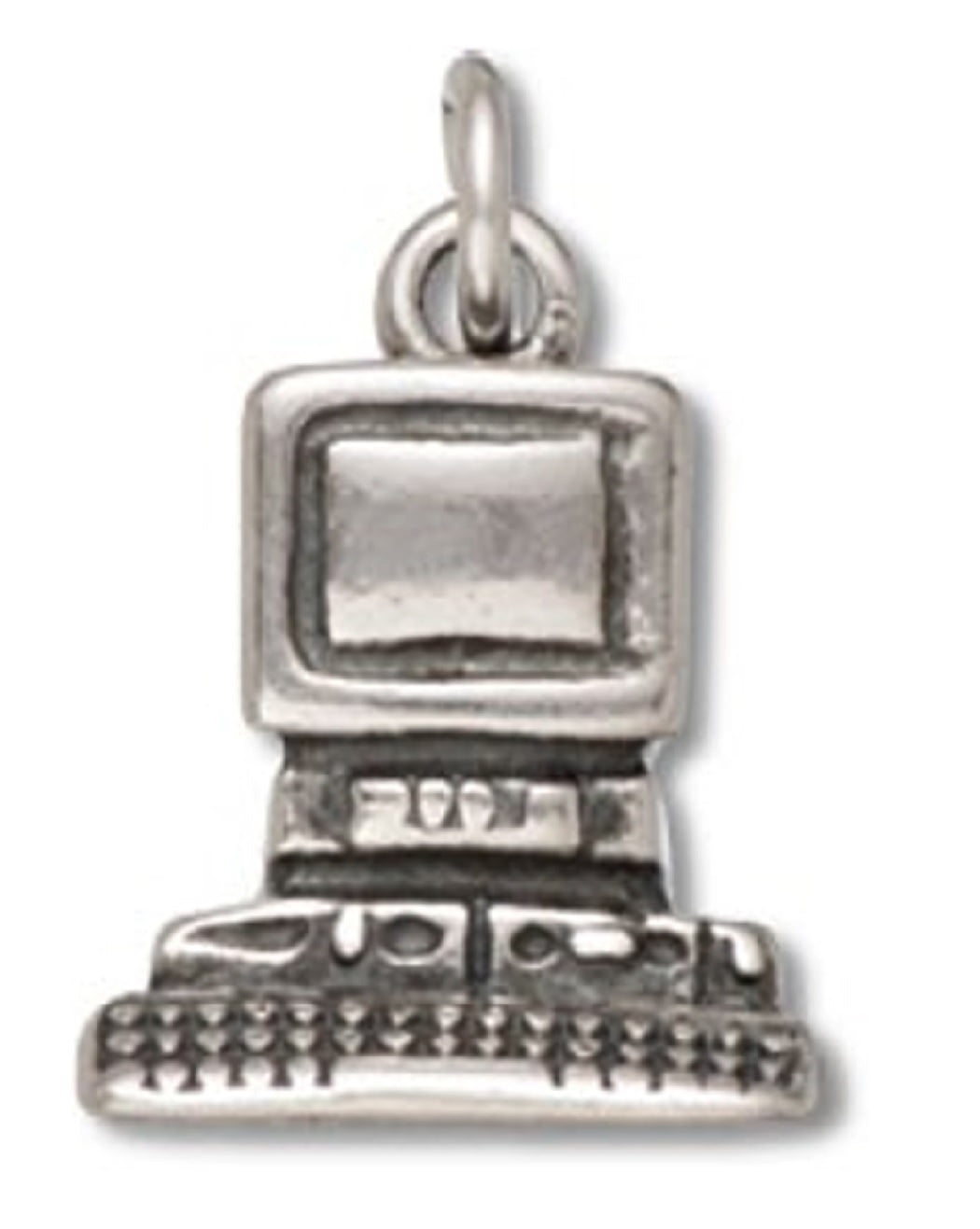 Sterling Silver 24" 1mm Box Chain 3D Desktop Computer Monitor And ...