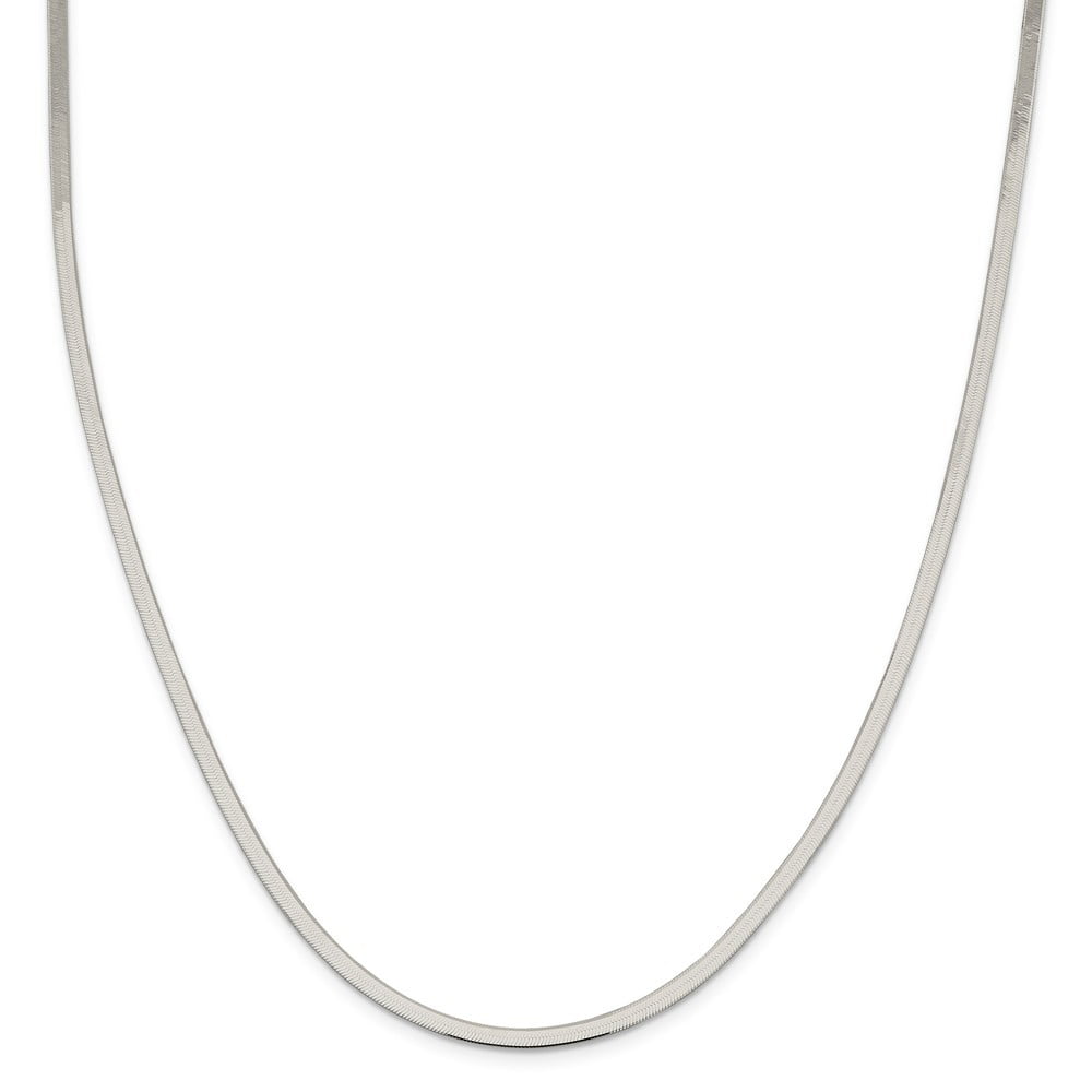 Sterling Silver 3mm Magic Herringbone Chain - 7.9 Grams - 24 Inch ...