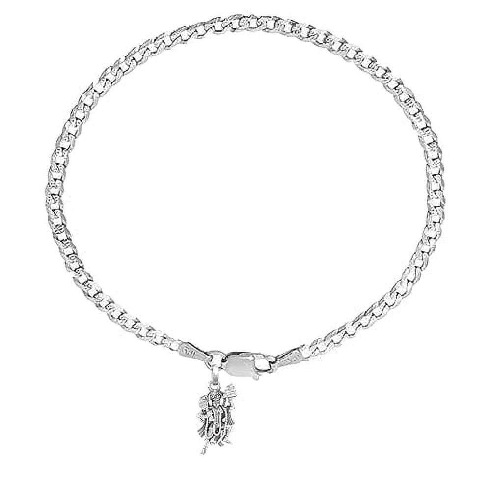 Sterling Silver (92.5% Purity) Hanuman Ji Designer Bracelet Armlet for ...