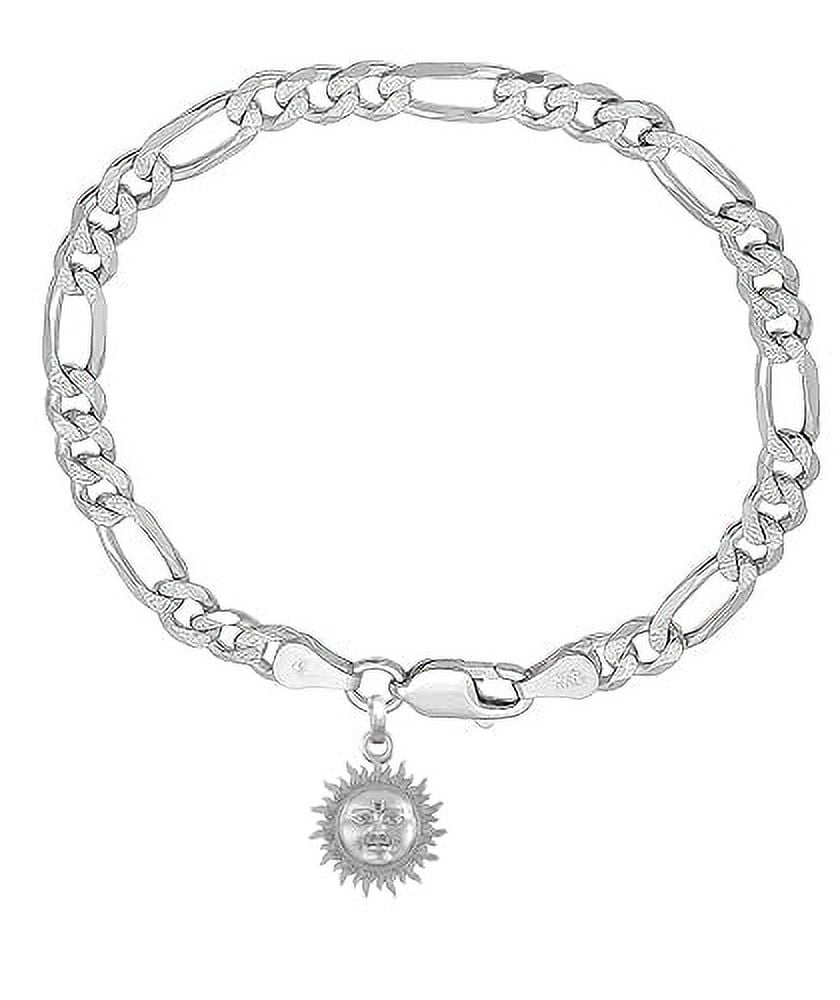 Sterling Silver (92.5% Purity) Surya Ji Designer Bracelet Armlet for ...