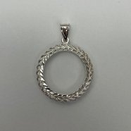Everly Women's Diamond Sterling Silver Pendant - Walmart.com