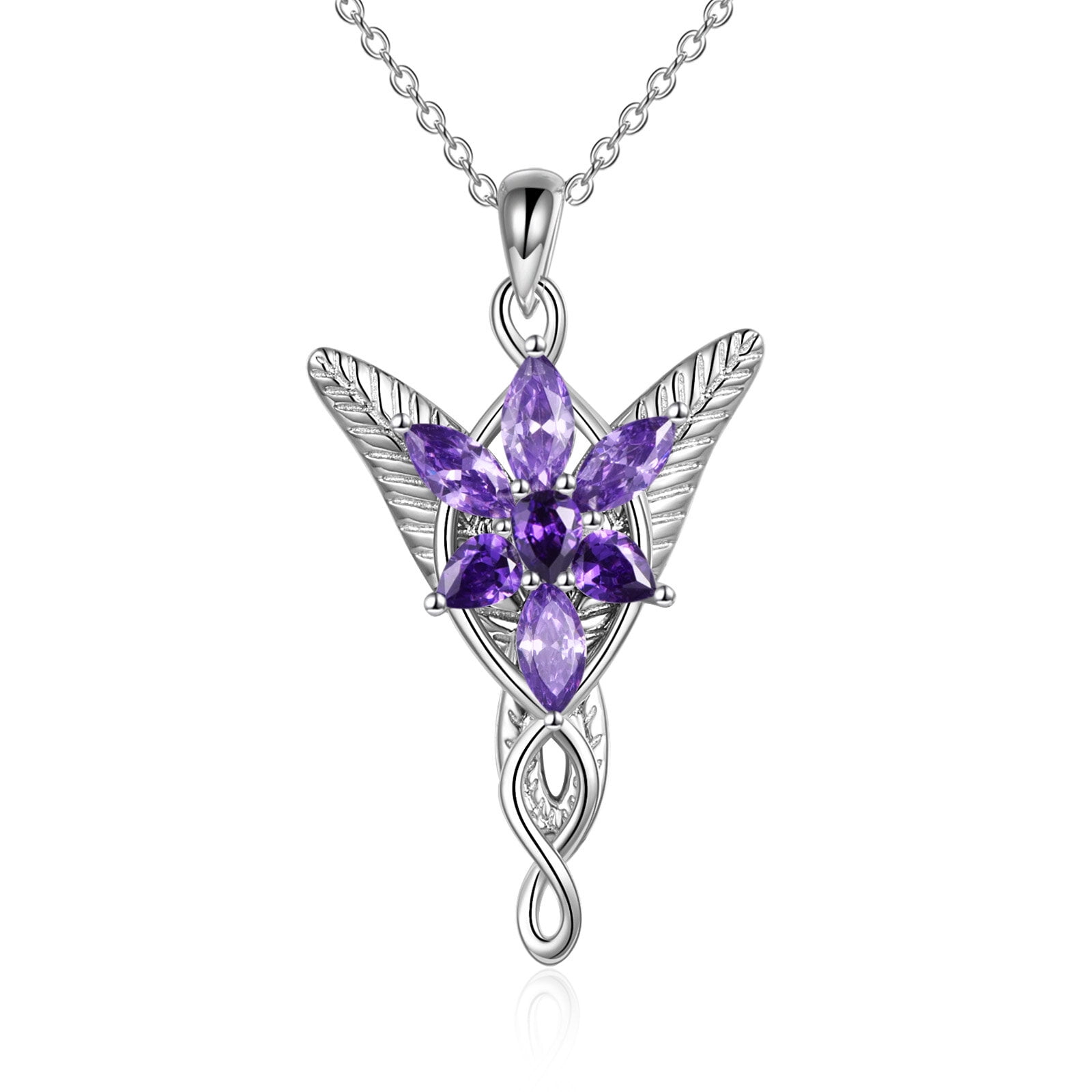 Sterling Silver Arwen Evenstar Necklace for Mom Wife Girlfriend ...