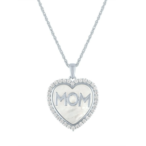 Ladies Brilliance Fine Jewelry Sterling Silver Plated Simulated ...