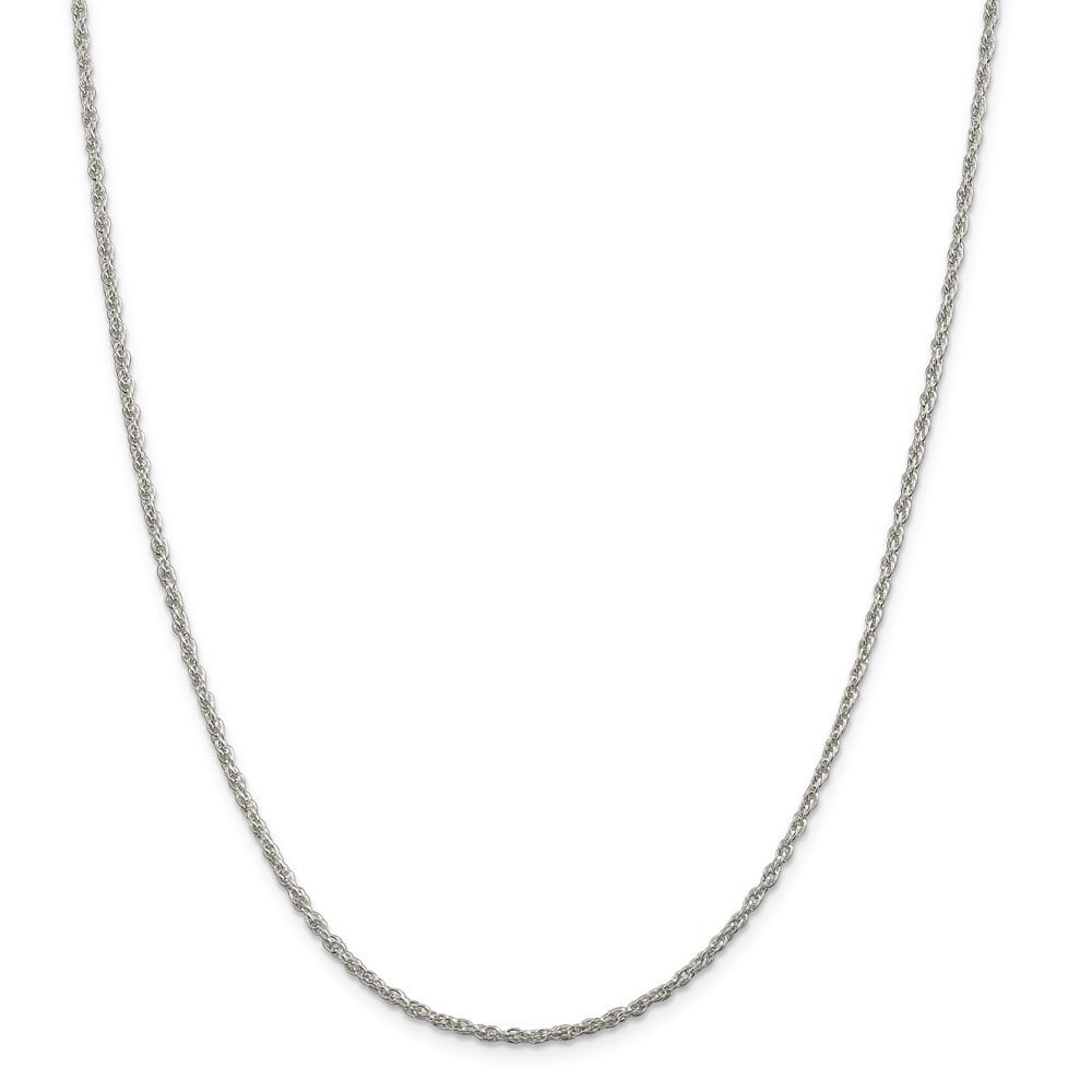 Sterling Silver Chain Necklace - 4.7 Grams - 20 Inch - 1.9mm - Lobster ...