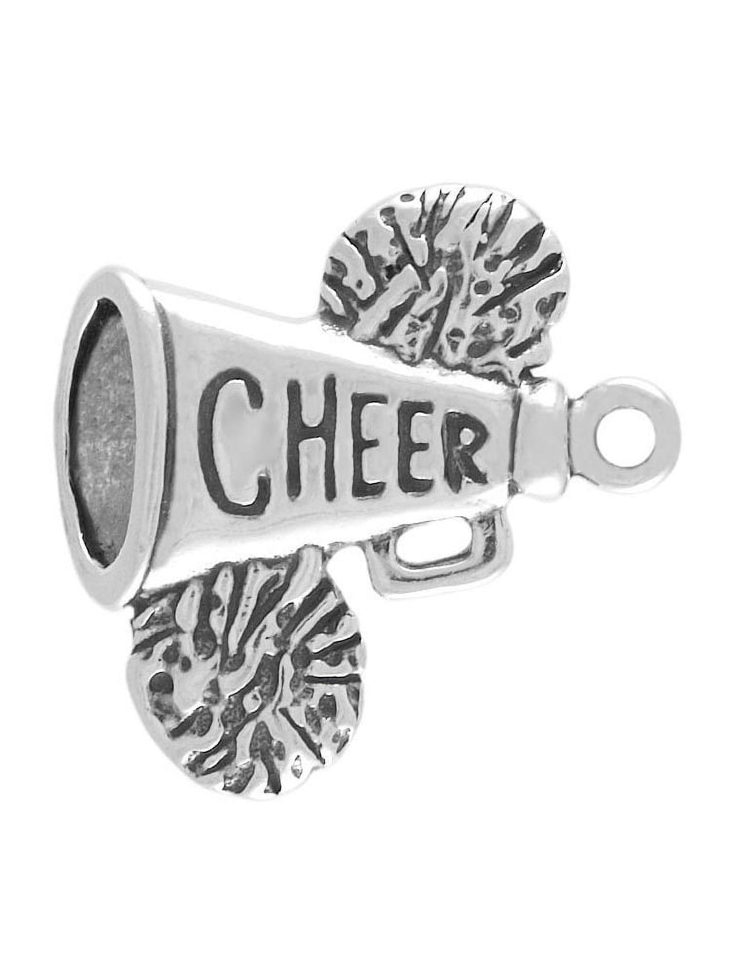 Sterling Silver Cheerleading Megaphone Charm Item #42076 - Walmart.com