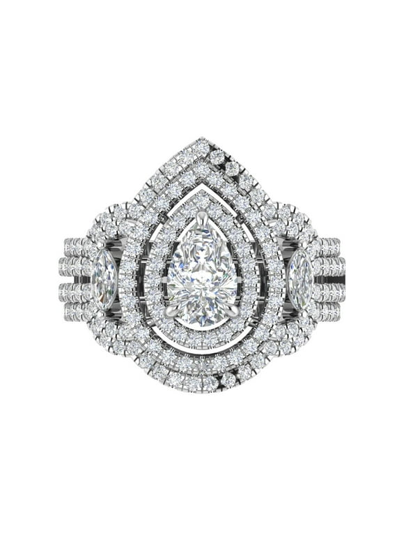 Stackable Engagement Ring Sets