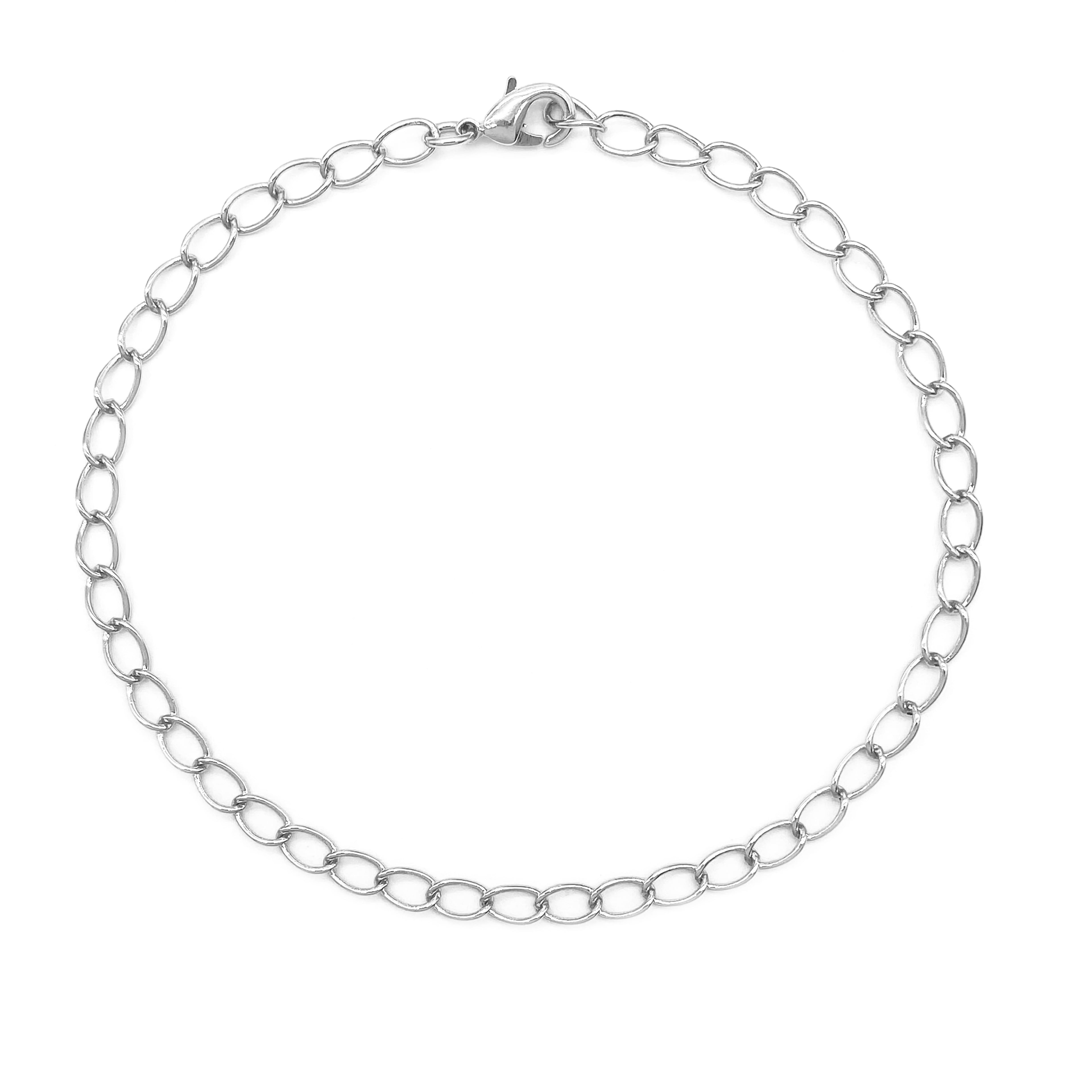 Sterling Silver Curb Bracelet by Bead Landing - Walmart.com