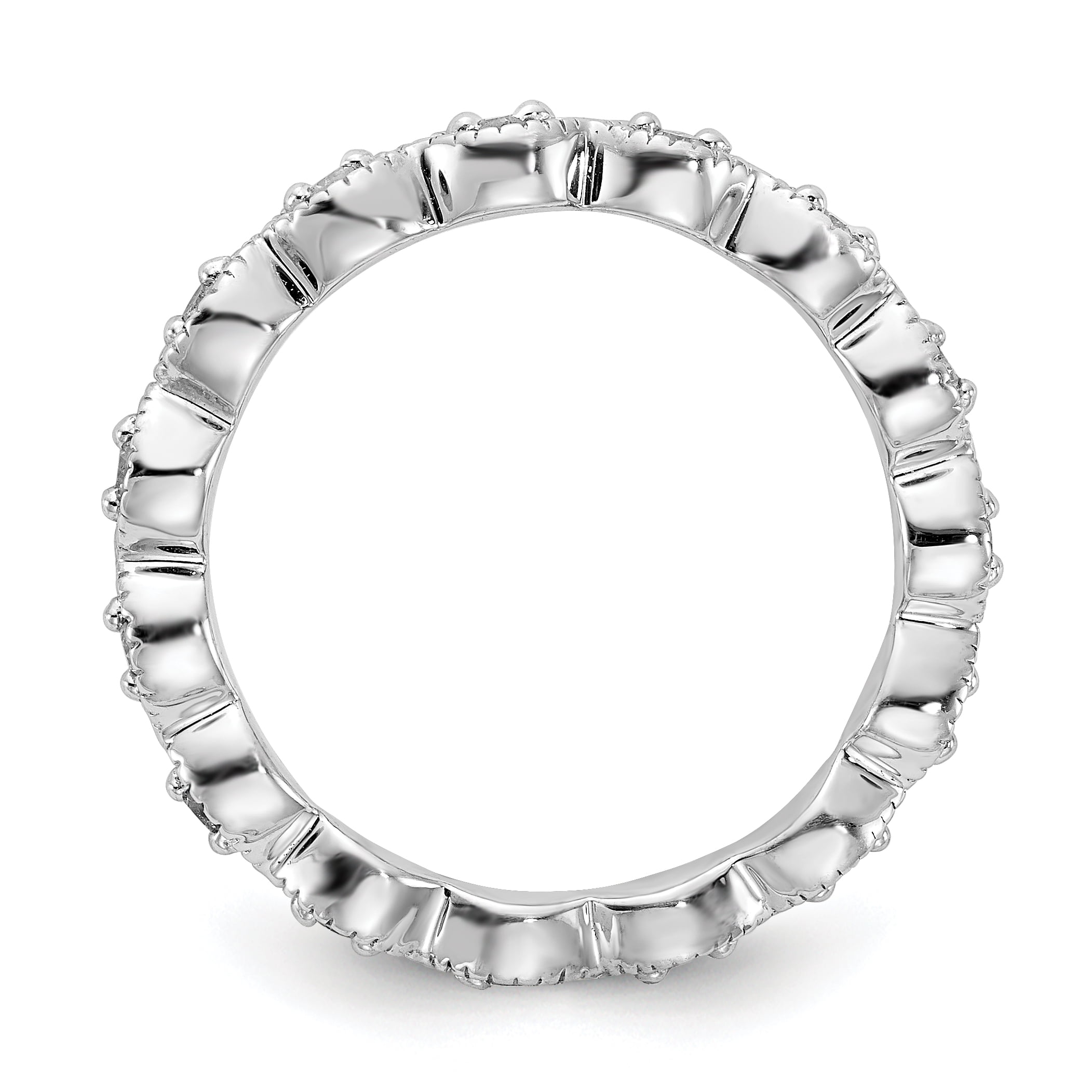 Sterling Silver Diamond Ring - Walmart.com