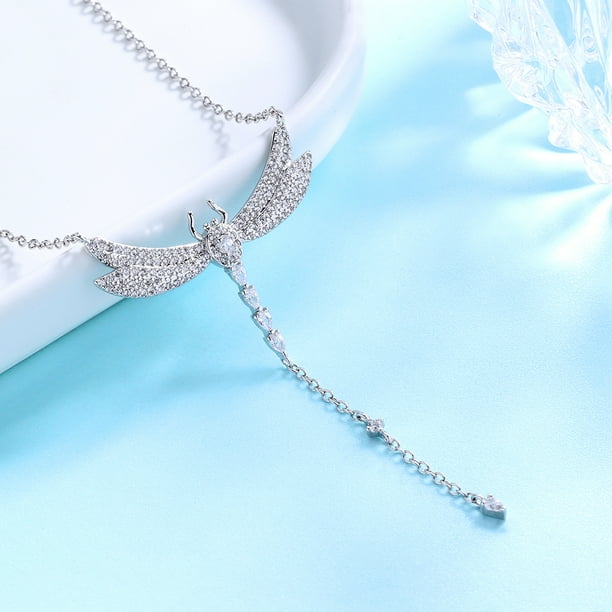 Dragonfly pendant with swarovski store