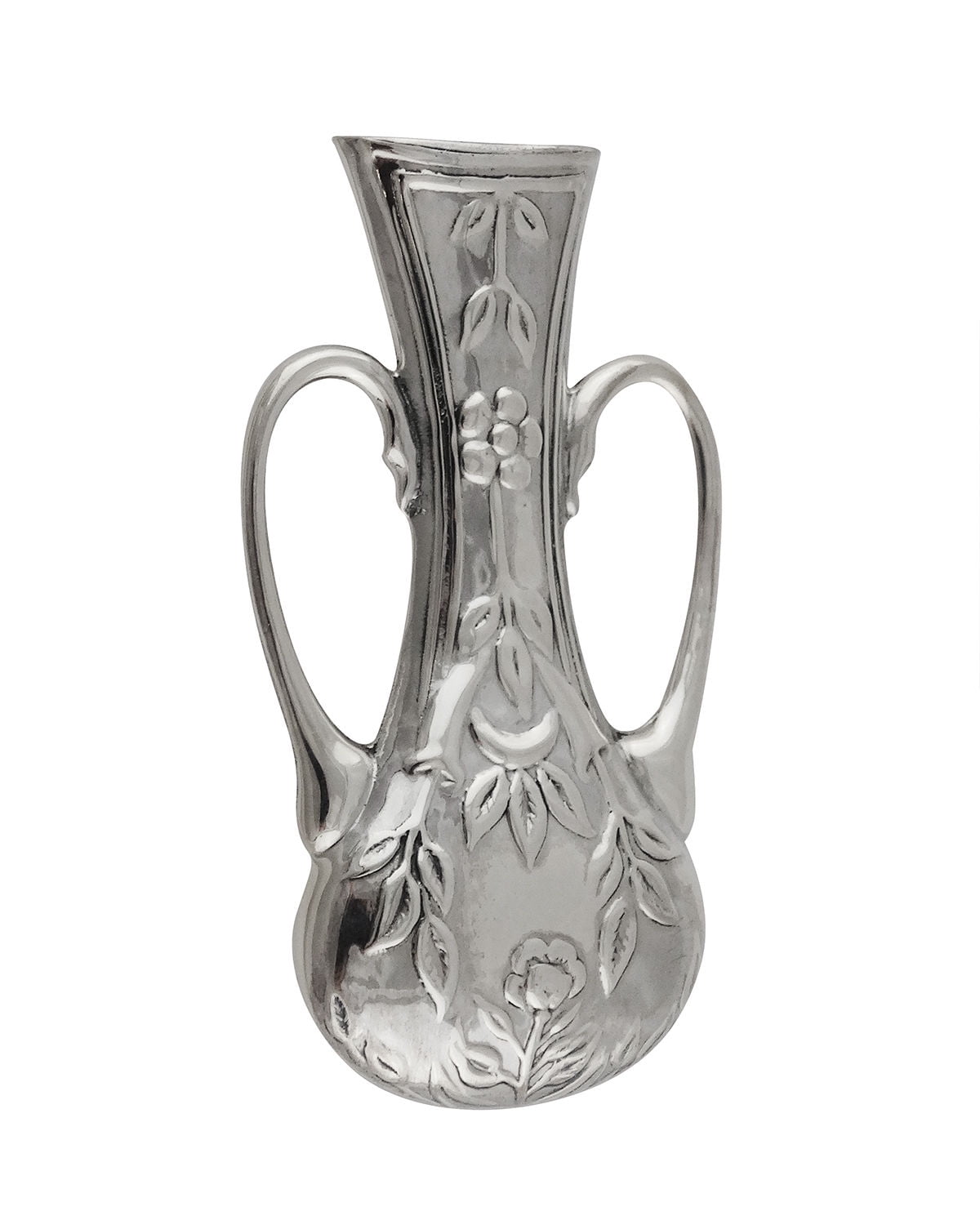 Sterling Silver Flower Vase Lapel Pin Brooch - Walmart.com