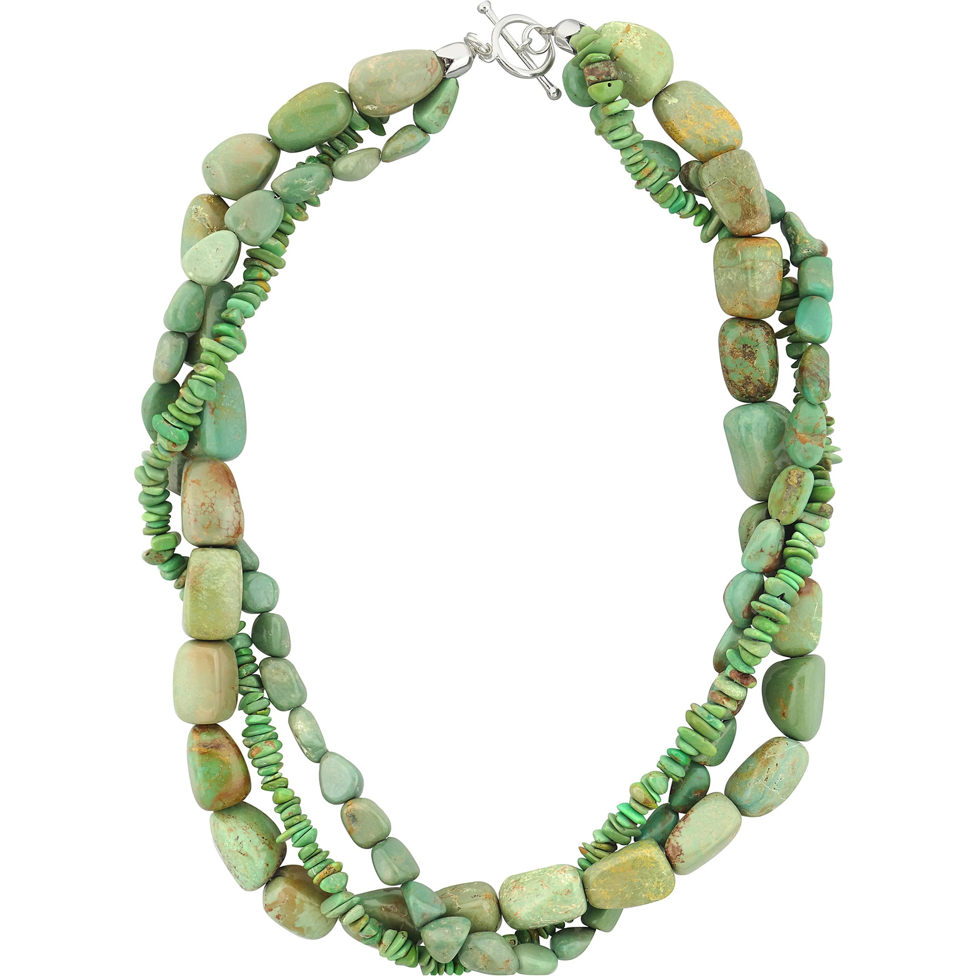 Sterling Silver Genuine Turquoise Stone - Walmart.com