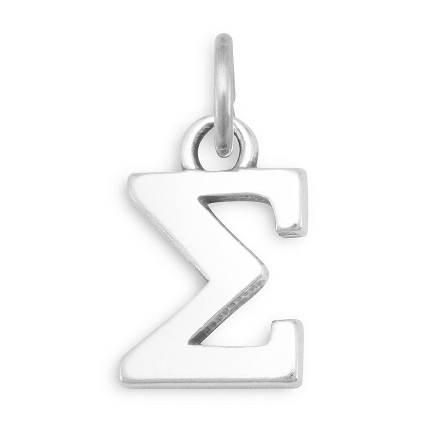 Greek Letter Charm Sigma