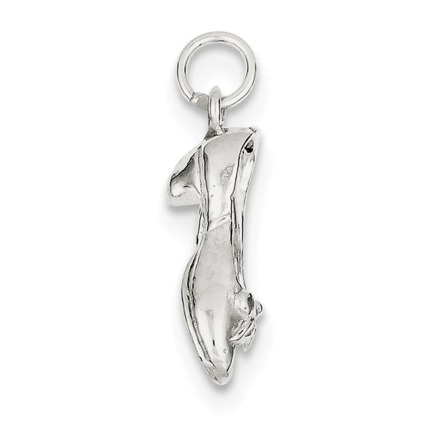 Sterling Silver High Heel Charm QC793 - Walmart.com