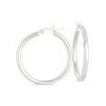 Sterling Silver Hoop Earrings - Walmart.com