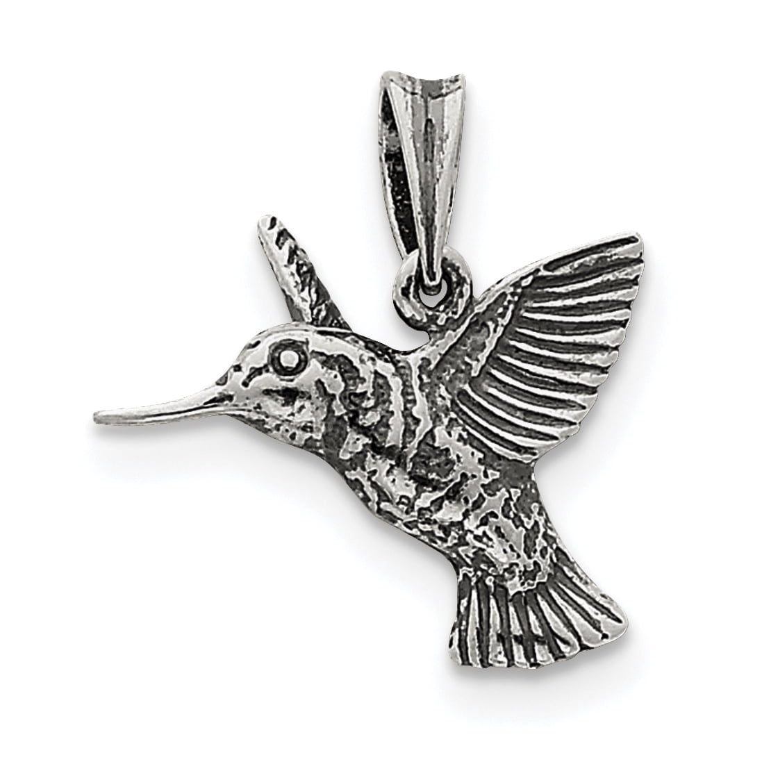 Sterling Silver Hummingbird Pendant - Walmart.com
