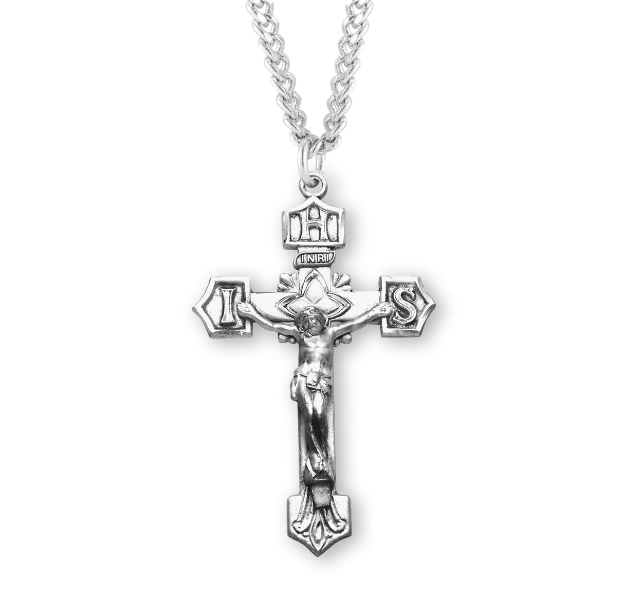 Sterling Silver IHS Crucifix - Walmart.com