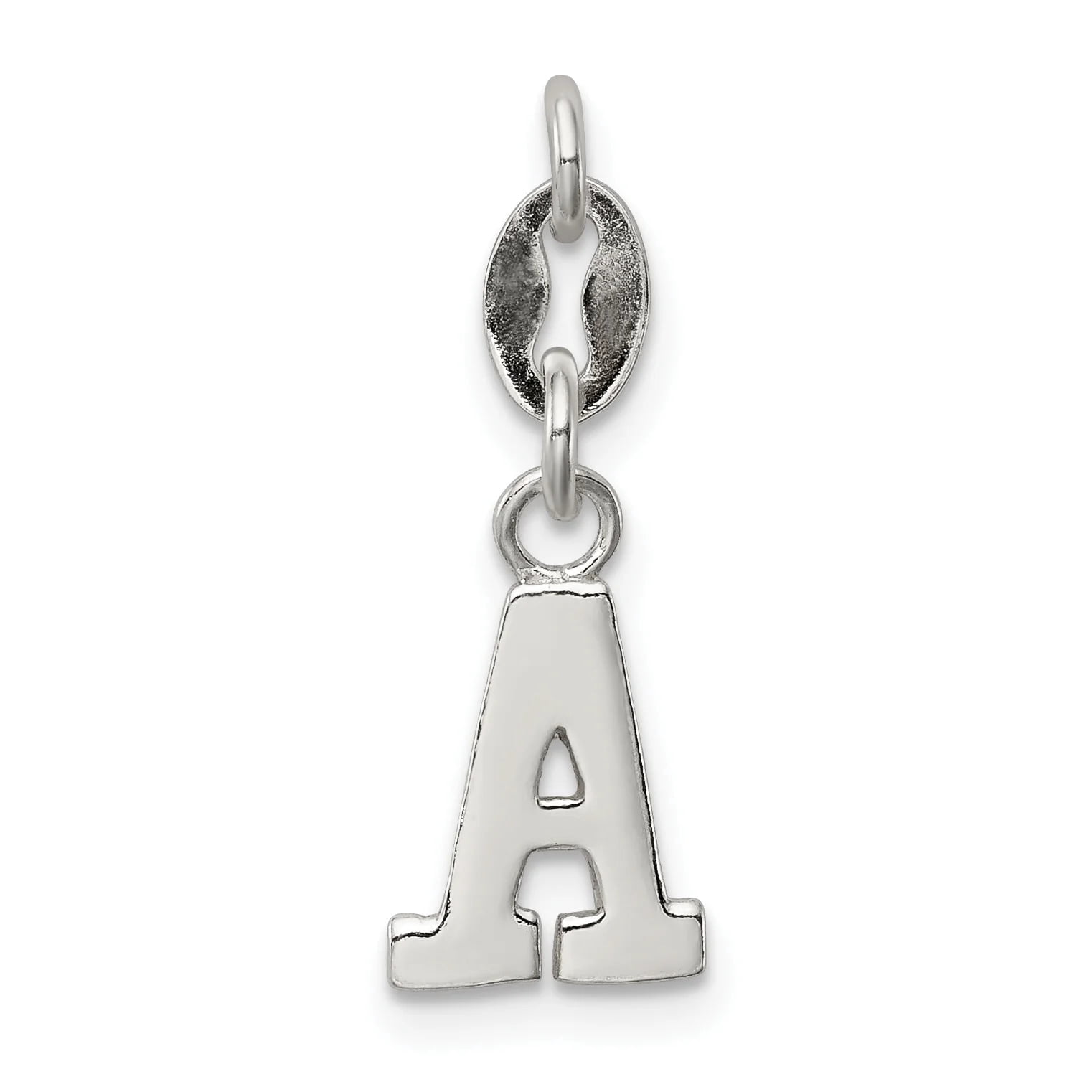 Sterling Silver Letter A Initial Charm - Walmart.com