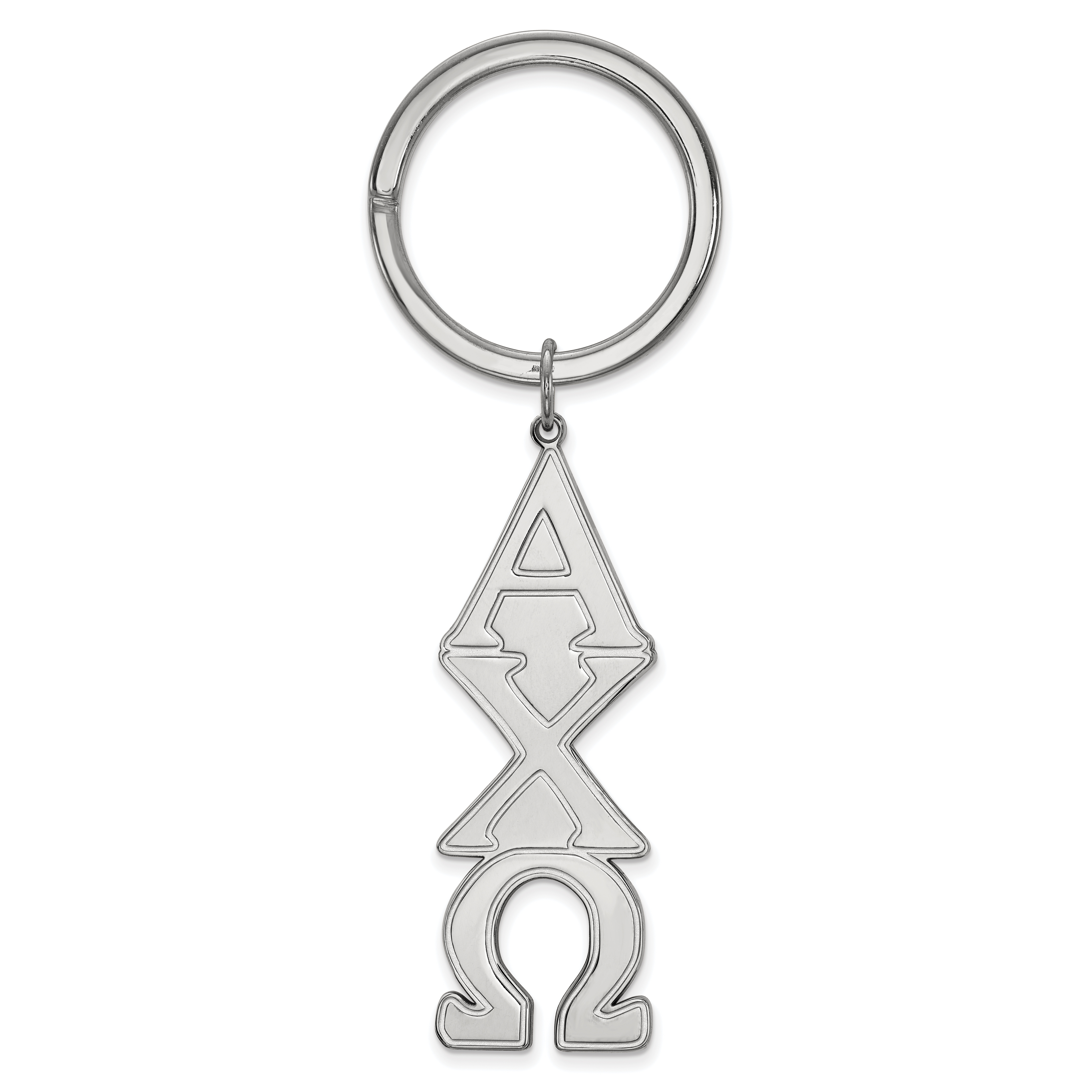 Sterling Silver Official Licensed Greek Sororities Alpha Chi Omega ...