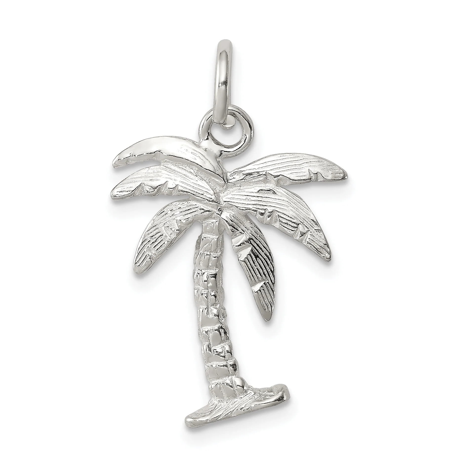 Sterling Silver Palm Tree Charm - Walmart.com